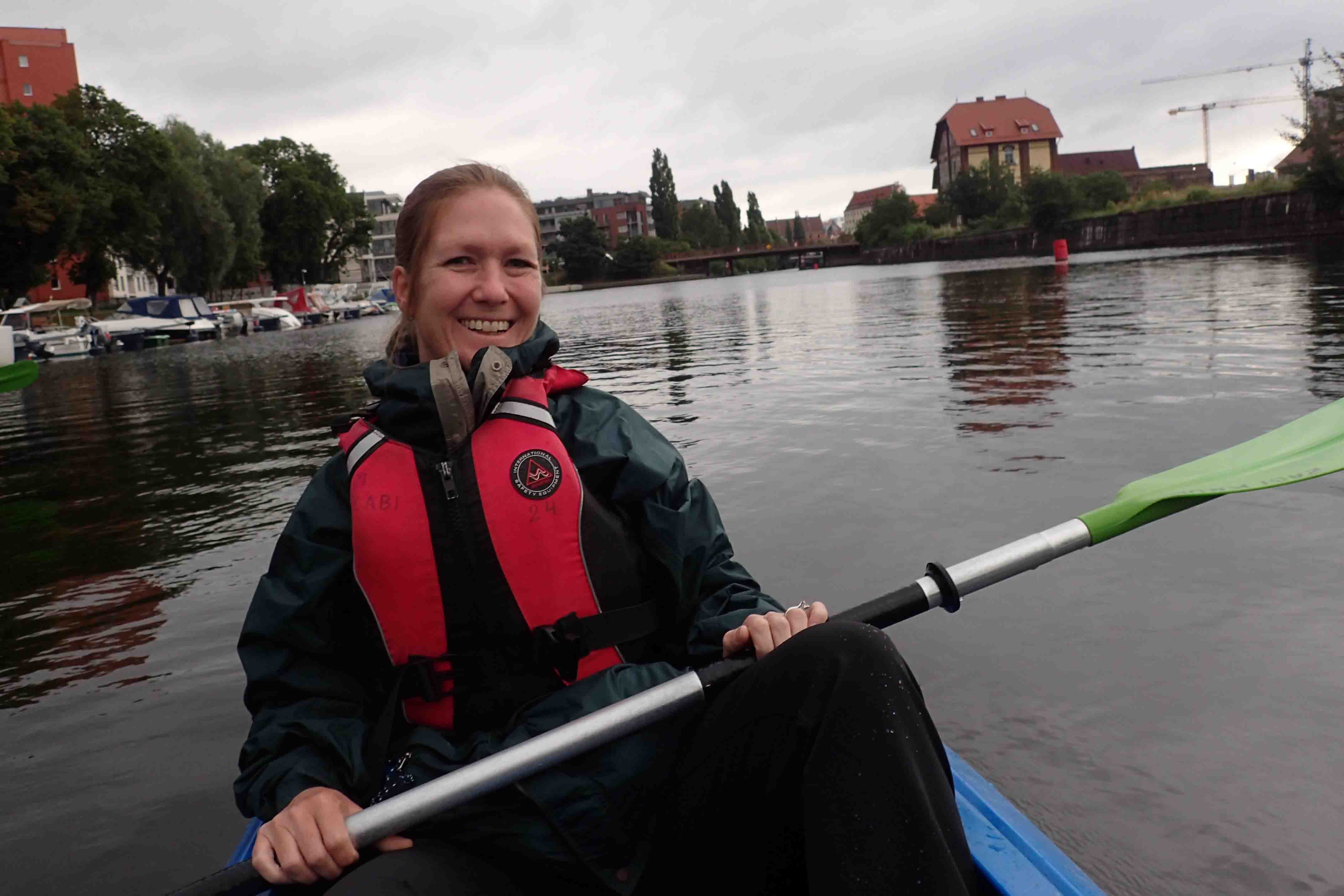 Kayaking the Motlawa River in Gdansk, Poland - ETB Travel Photography